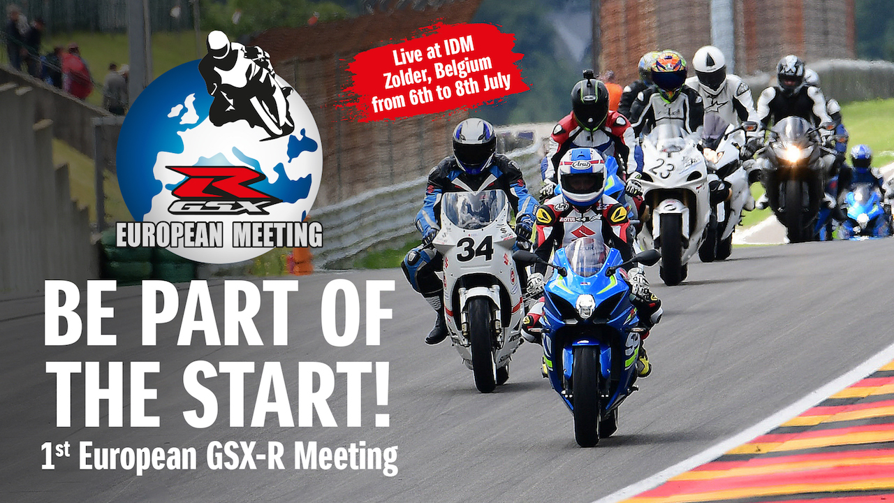 Suzuki: the first European GSX-R Meeting arrives in July