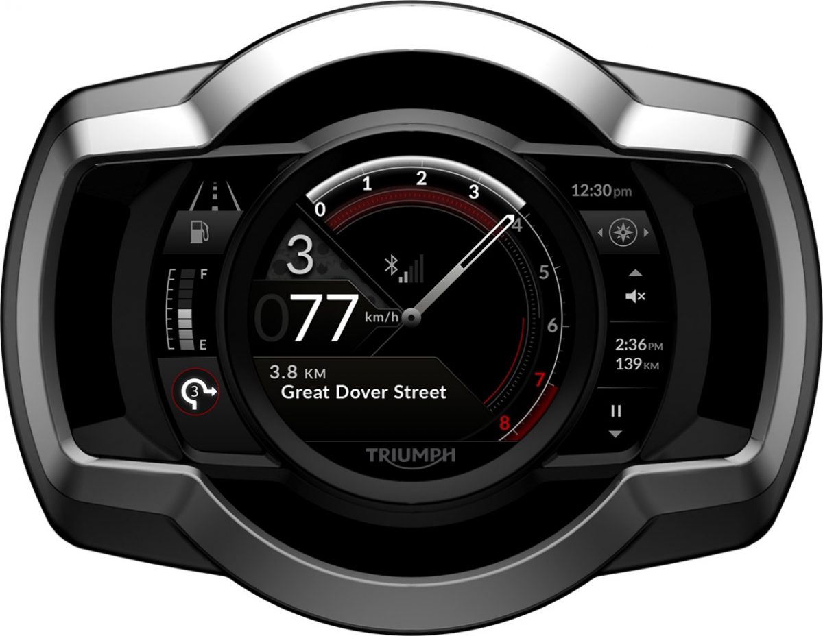 Triumph Motorcycles: informazioni, nuovo My Triumph Connectivity System ...