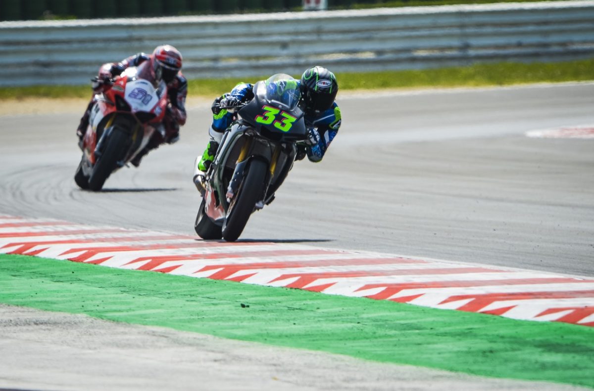 Misano World Circuit Marco Simoncelli: bikes on the track, filming ...