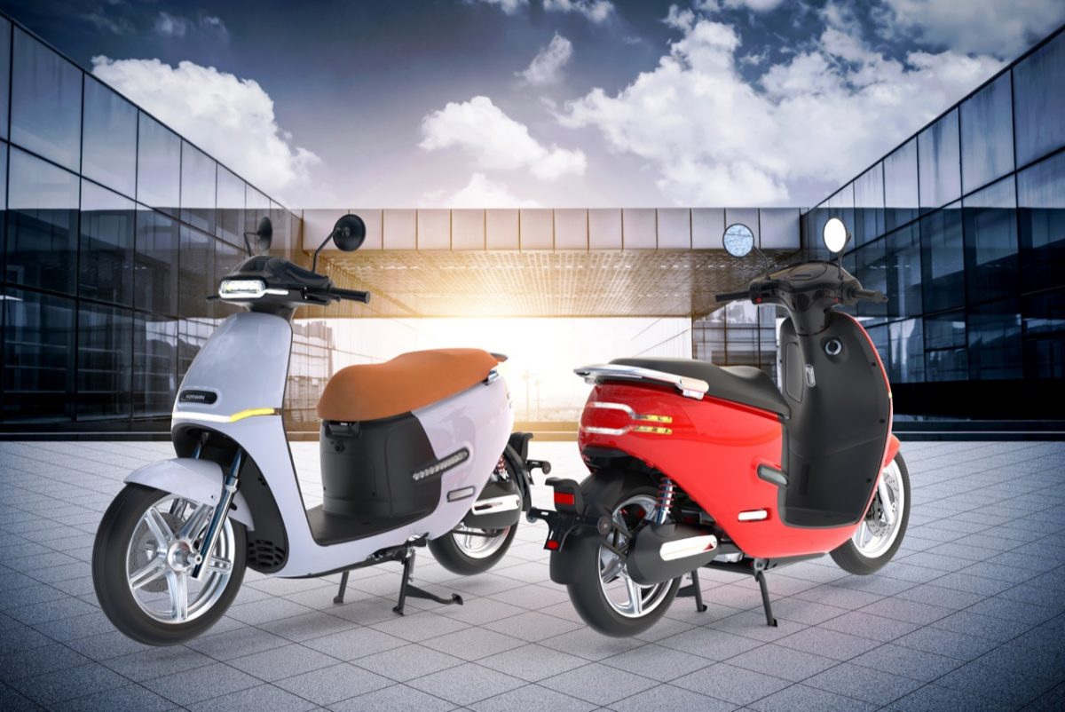 Horwin EK3: electric scooter, features, equipment, information