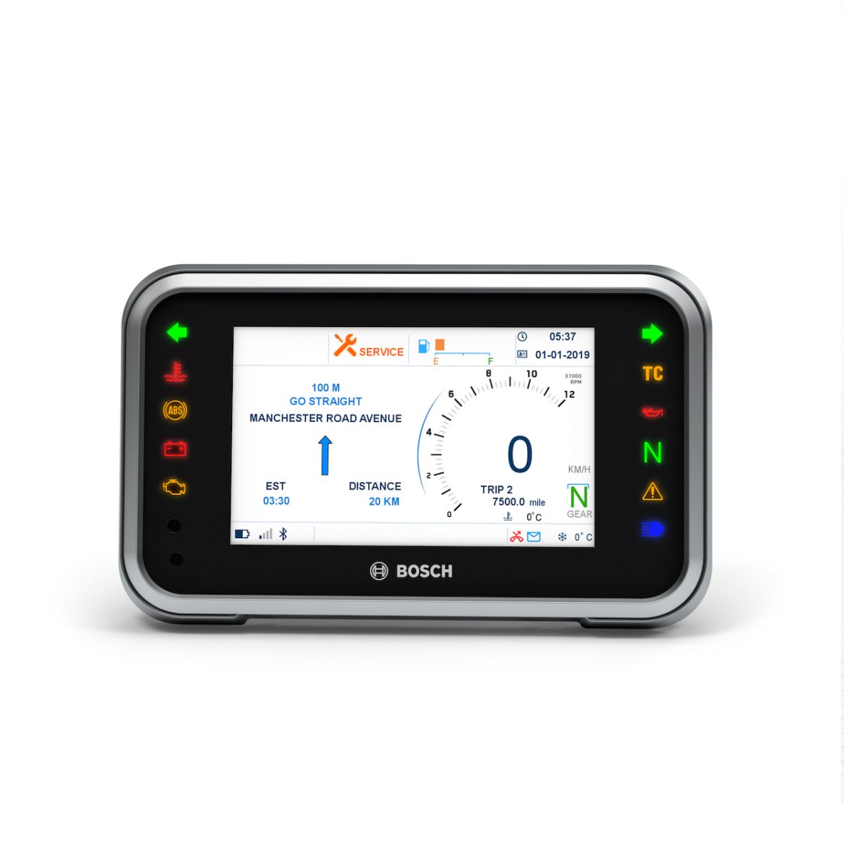 Bosch 5" TFT Cluster and 5" Connectivity Cluster: new displays for ...