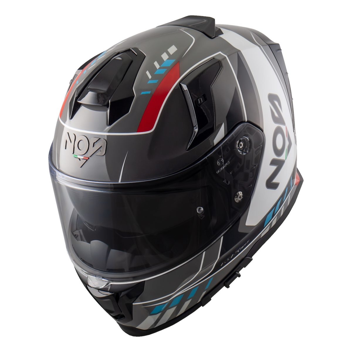 NOS NS-10 Mig Red/Blue: casco, descrizione, caratteristiche, informazioni