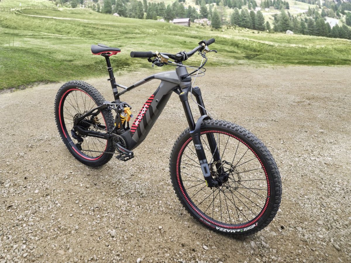 Audi electric mountain bike: e-bike, e-MTB da enduro, caratteristiche, notizia
