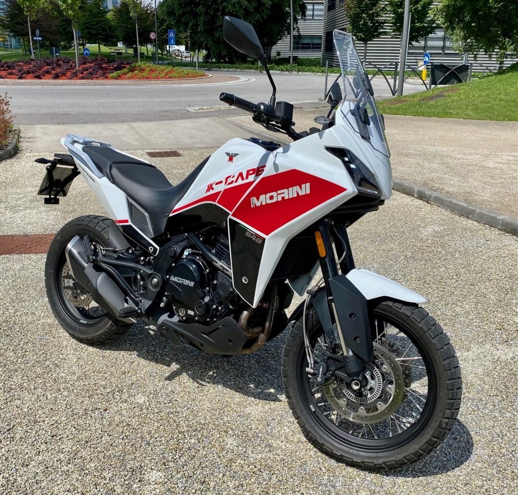 Moto Morini X-Cape prova su strada