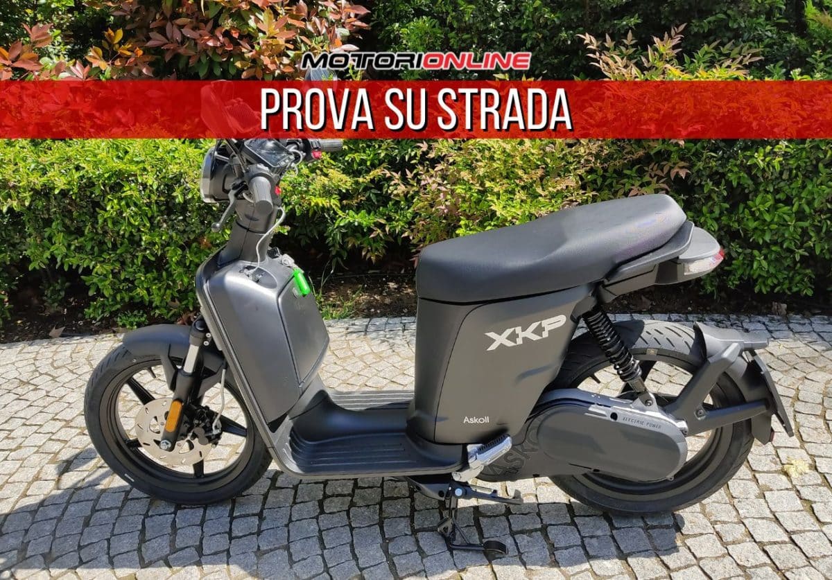 Askoll XKP 80: prova su strada, estetica, ciclistica, come va, motore ...
