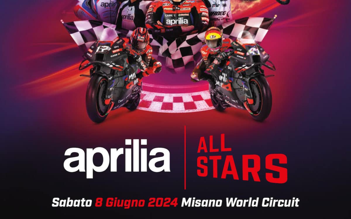 Aprilia All Stars 2024: Datum, Programm, Fahrer und Preis