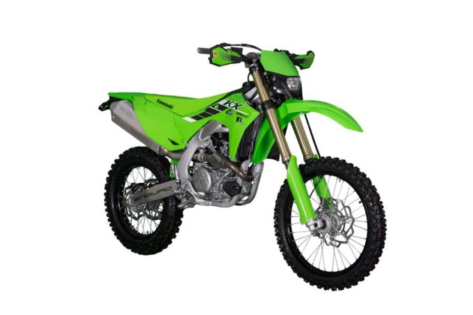 Nouvelle Kawasaki KX250X : avec MY25, elle est de plus en plus adaptée ...