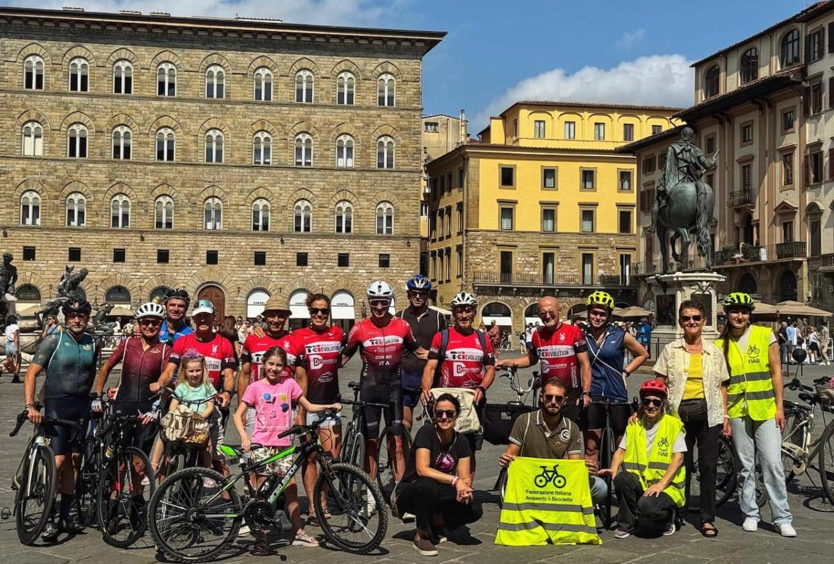 Florence-Modena by bike for the safety of cyclists
