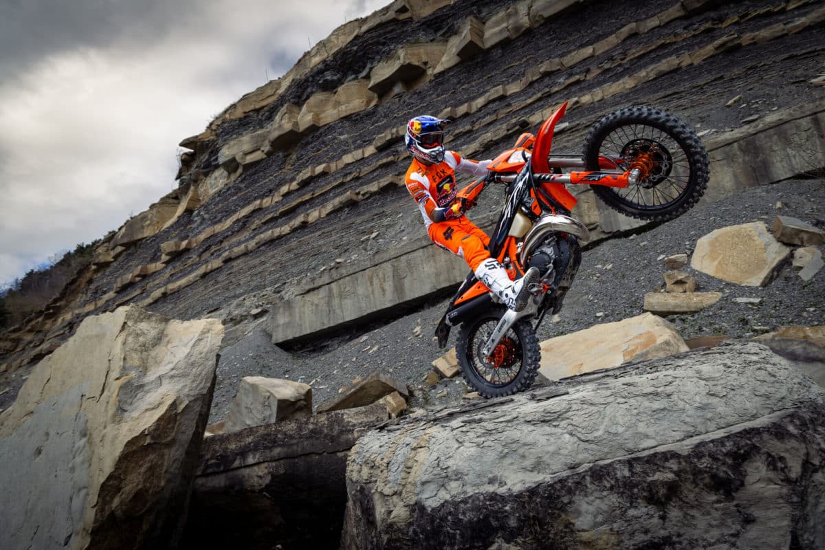 KTM: Modelos enduro 2024 e 2025 à venda até 31 de dezembro.