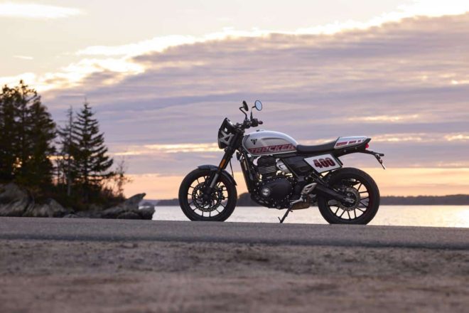 Triumph Tracker 400 et Thruxton 400 : deux nouveaux classiques modernes ...
